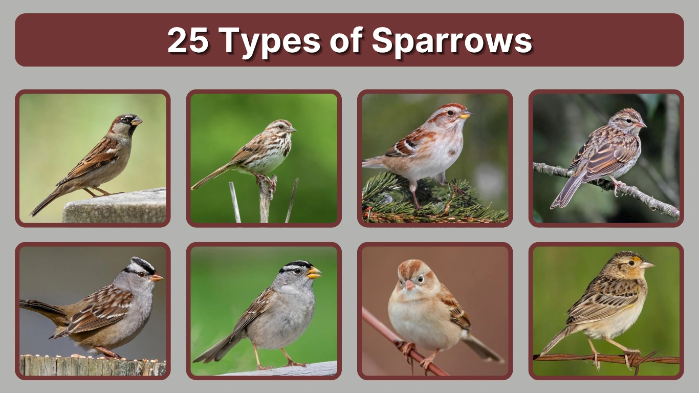 25 Types of Sparrows: Regional Identification with Photos