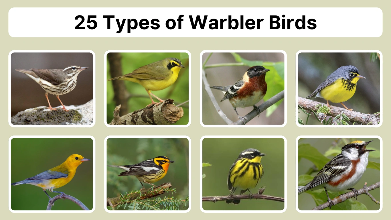 25 Types of Warbler Birds: Identification with Pictures