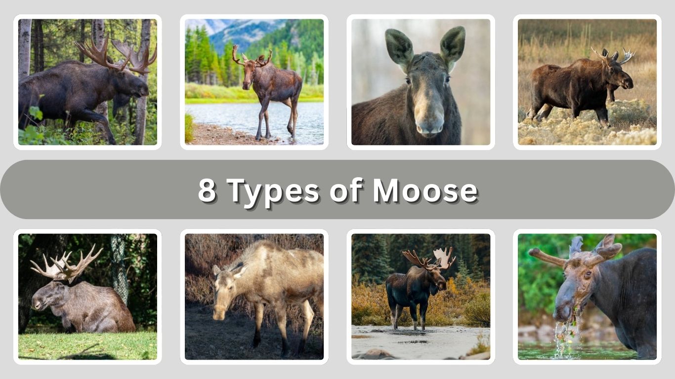 8 Types of Moose: Species, Identification, and Natural Range