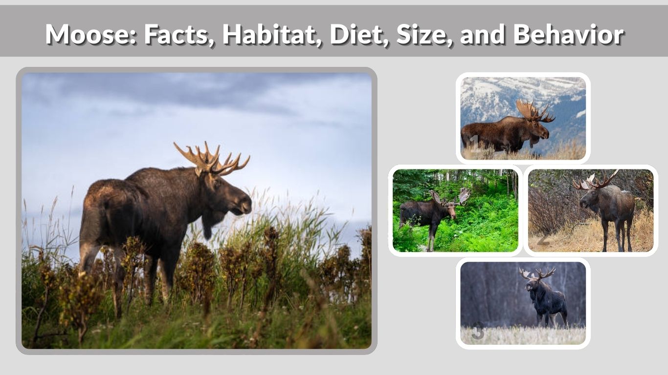Moose: Facts, Habitat, Diet, Size, and Behavior