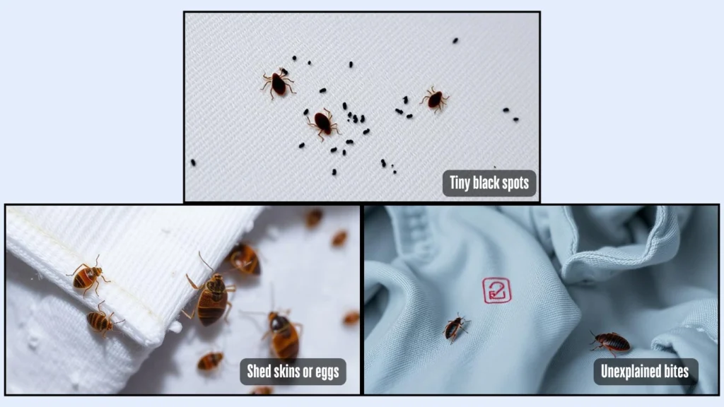 10 Signs of Bed Bugs On Sheets, Mattress, House and Bed