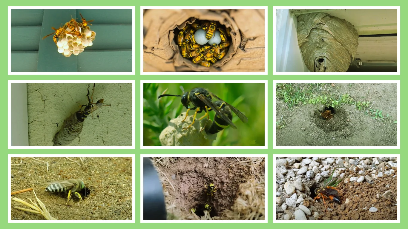 22 Types of Wasp Nests: Identification With Pictures