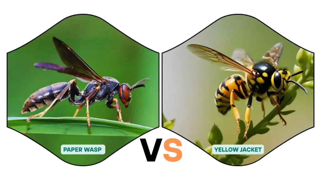 Paper Wasps vs Yellow Jackets: How to Tell the Difference