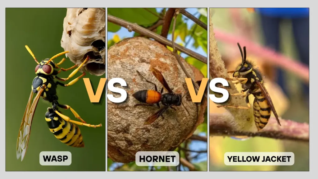 Wasp vs Hornet vs Yellow Jacket: 7 Key Differences