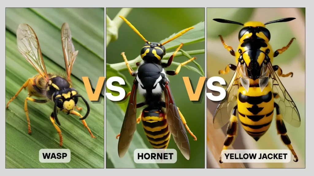 Wasp vs Hornet vs Yellow Jacket: 7 Key Differences