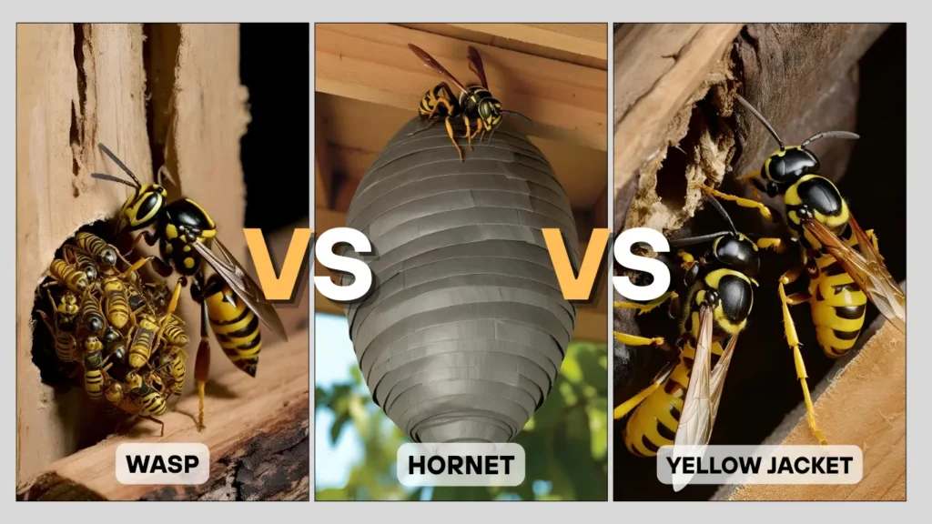 Wasp vs Hornet vs Yellow Jacket: 7 Key Differences