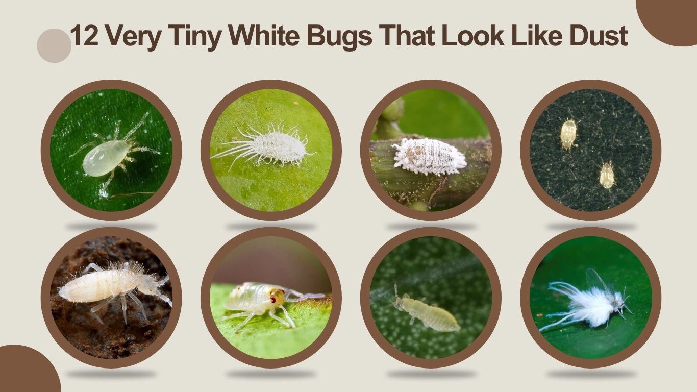 12 Very Tiny White Bugs That Look Like Dust: Identify with Images