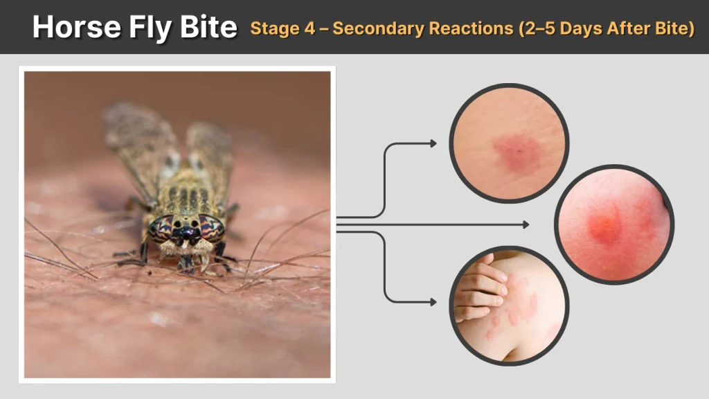 Stages Of Horse Fly Bite Symptoms Pictures And Treatment
