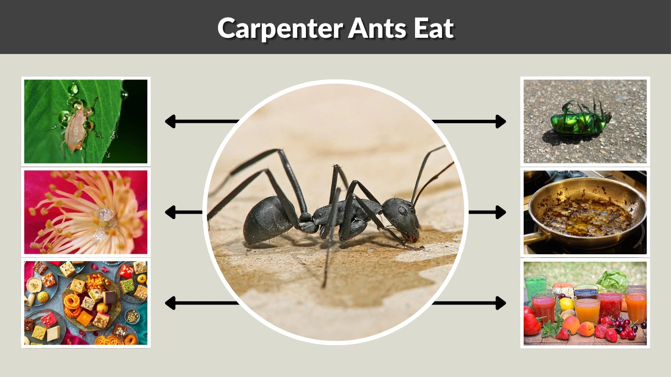 What Do Carpenter Ants Eat? 10 Common Foods They Like