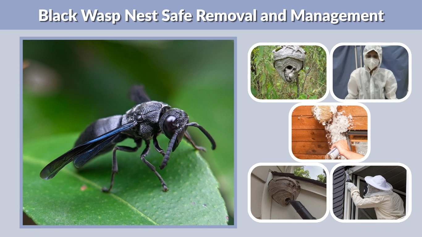 Black Wasp Nest: Identification, Locations, and Safe Removal