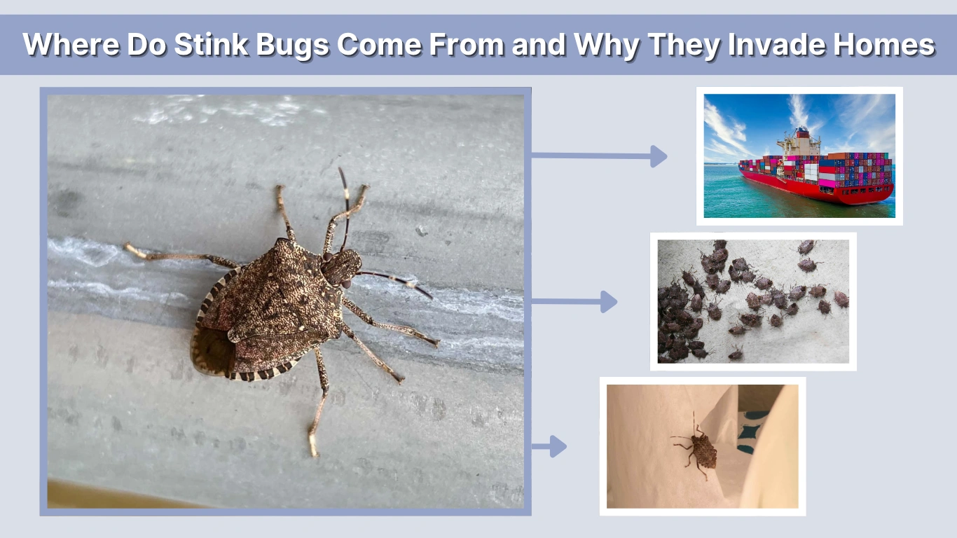 Where Do Stink Bugs Come From and Why They Invade Homes
