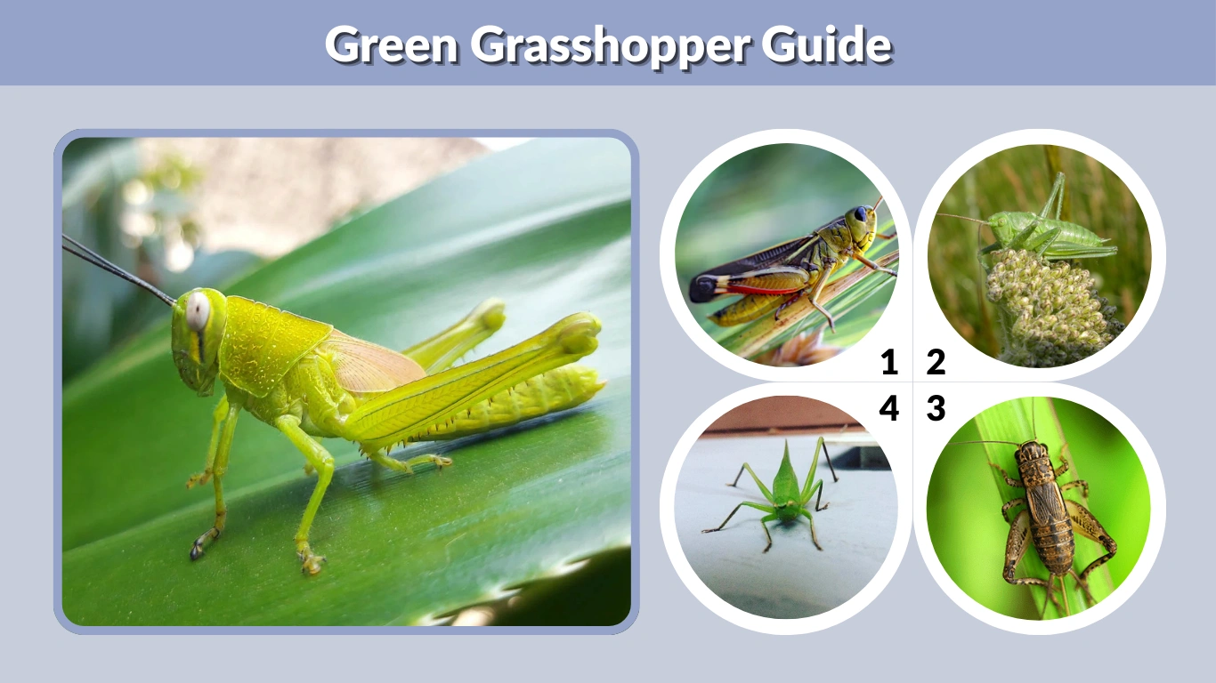 Green Grasshopper Guide: Meaning, Identification & Species