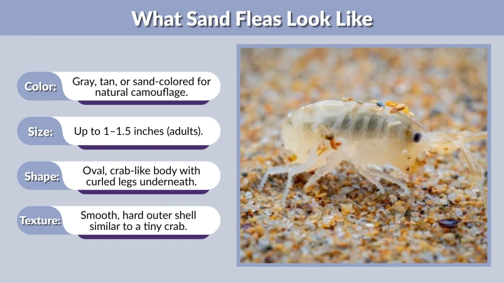Sand Fleas: Identification, Bites, Treatment & Removal