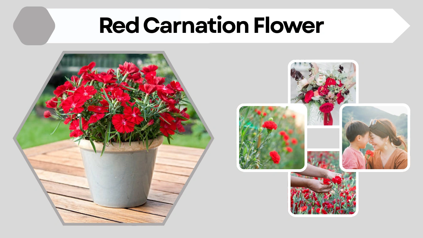 Red Carnation Flower: Meaning, Symbolism, Care, and Uses