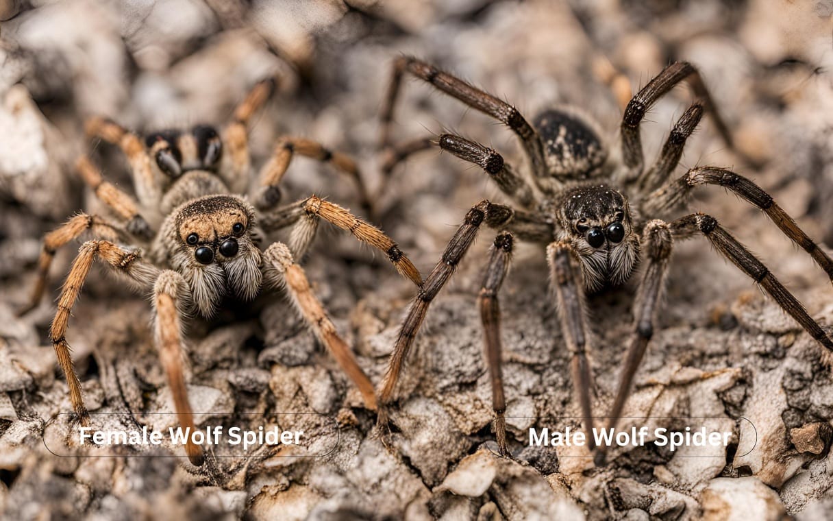 Wolf Spiders Size, Habitat, Bite stages & Pictures