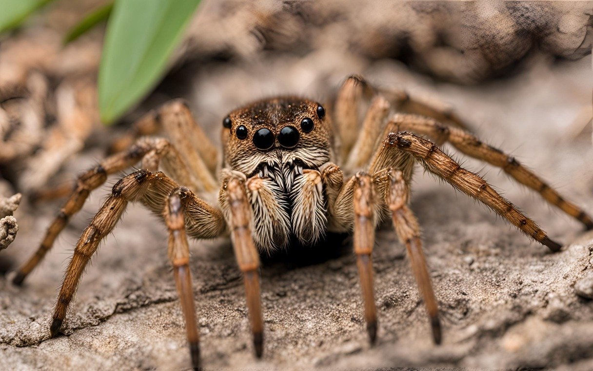 Wolf Spider Physical Appearance (Size, Color & Picture)
