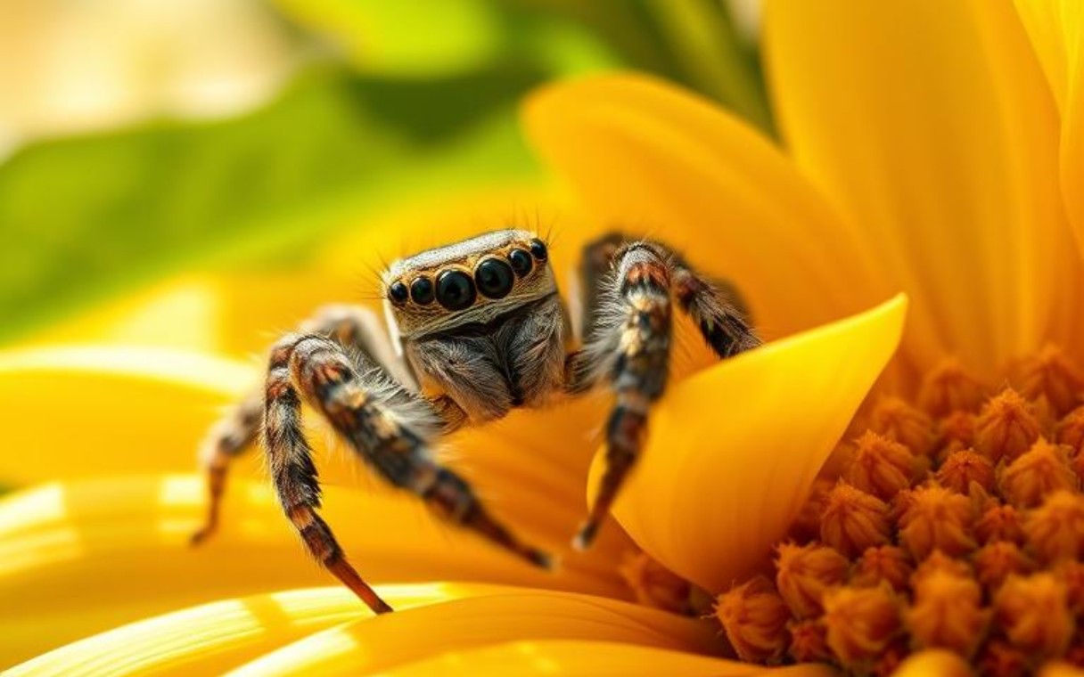 Cute Jumping Spiders Facts and Images of my Garden