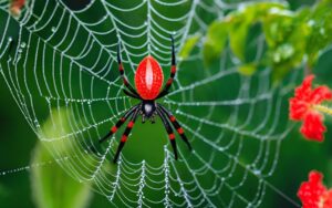 Red Widow Spider size,Behavior & ID with Pictures